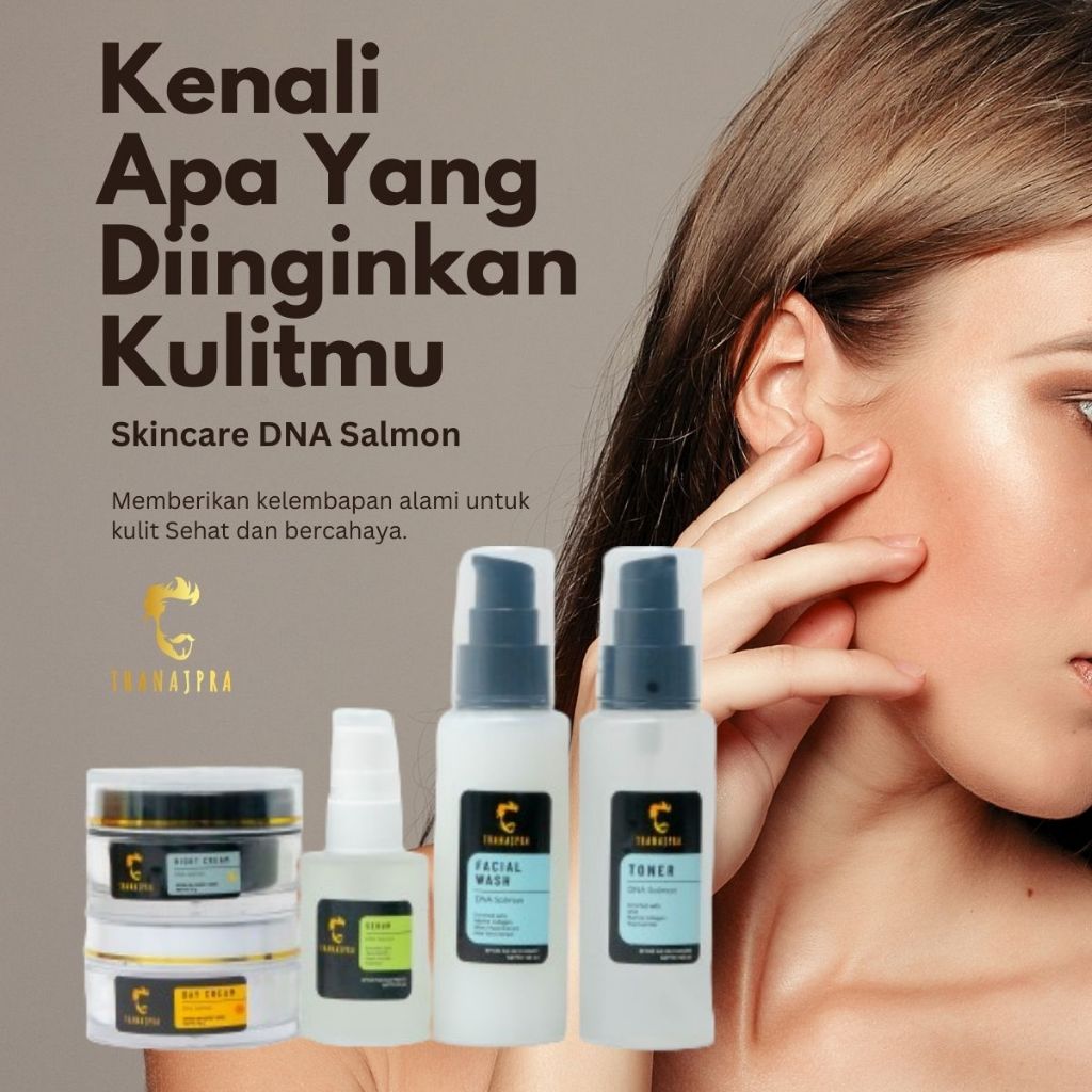 Jual Paket skincare Thanajpra DNA Salmon lengkap untuk mencerahkan dan memutihkan wajah | Shopee ...
