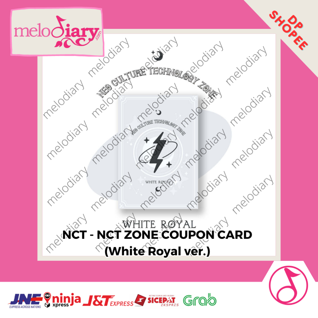 Jual NCT - NCT ZONE COUPON CARD (White Royal ver.) | Shopee Indonesia
