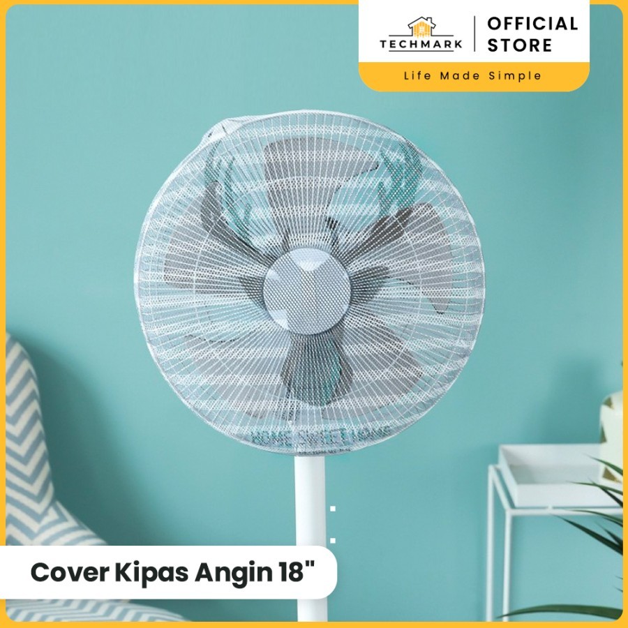 Jual Cover Sarung Pelindung Kipas Angin Fan Anti Debu Bahan Jaring ...