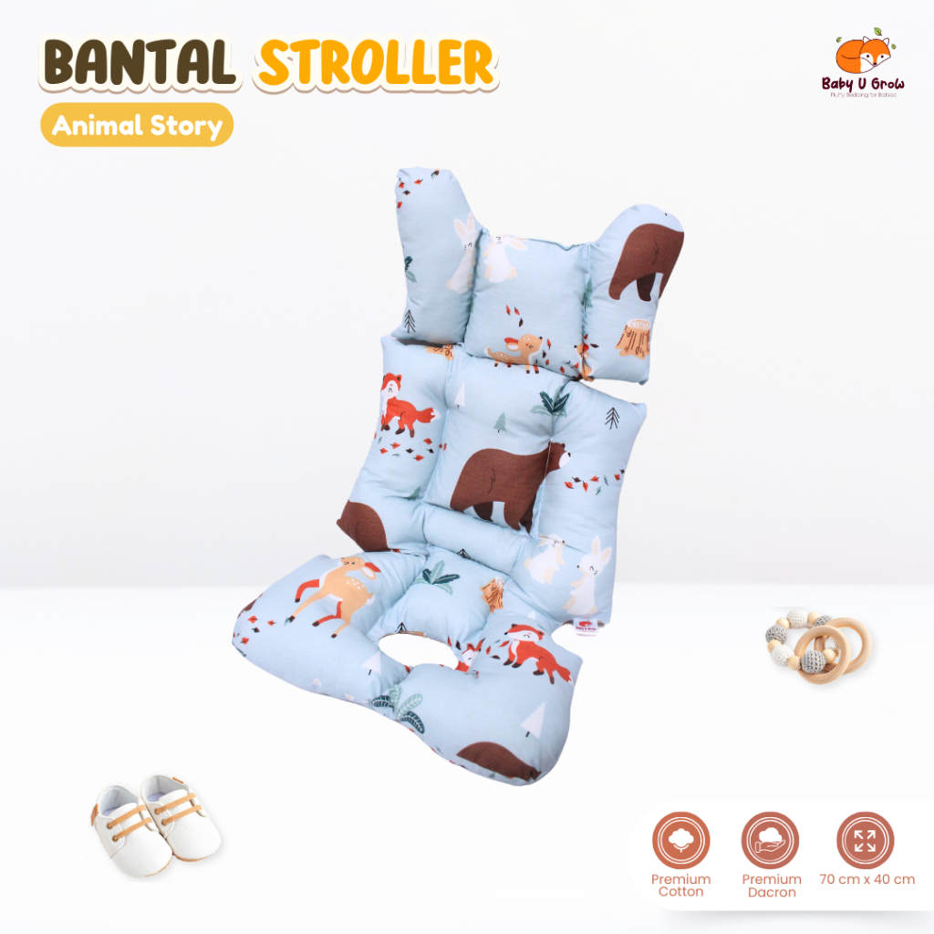 Jual BABY U GROW - Bantal Alas Stroller Duduk Bayi | Bantal Car Seat ...