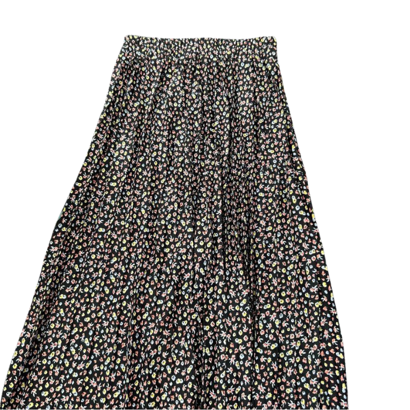 Jual Rok Motif Korean Look - Rok Plisket Motif Premium Tebal - Pleated ...