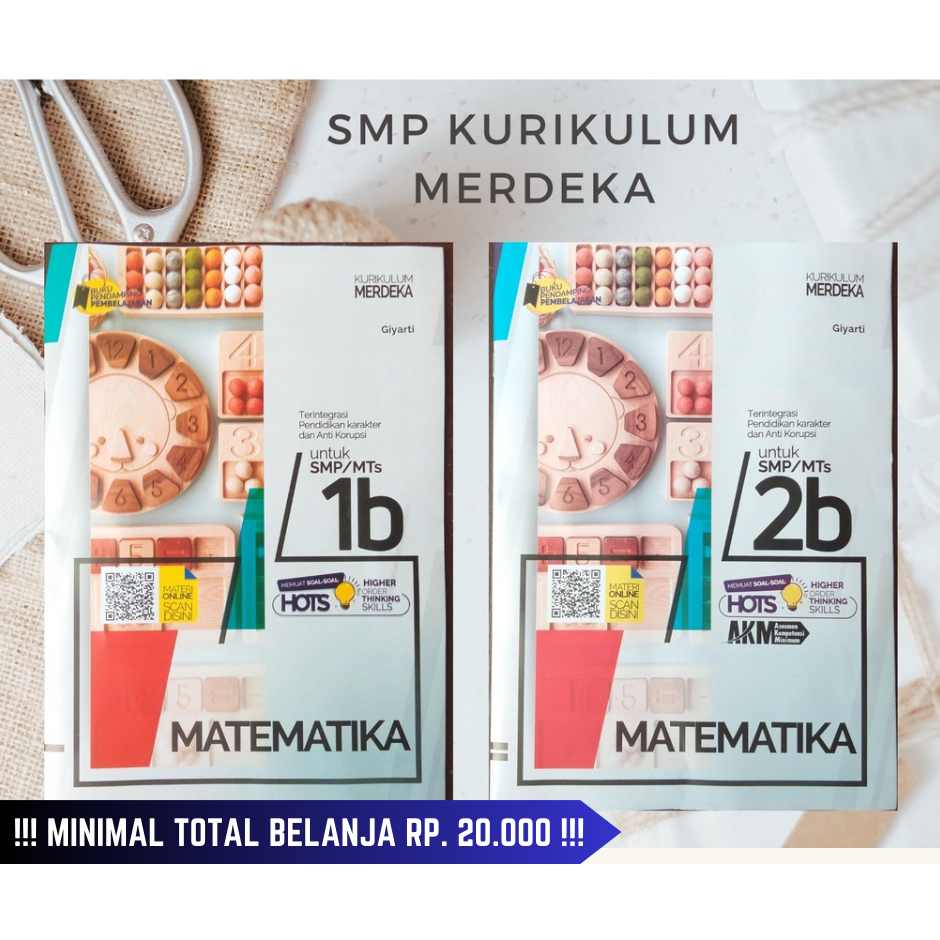 Jual Buku LKS Matematika Merdeka - SMP MTS Kelas 7 8 - Semester Genap | Shopee Indonesia