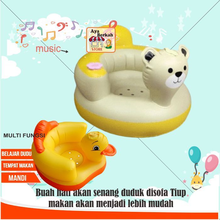 Jual Inflatable Baby Ayaberkah Sofa Tiup Bayi Belajar Duduk Baby Seat ...