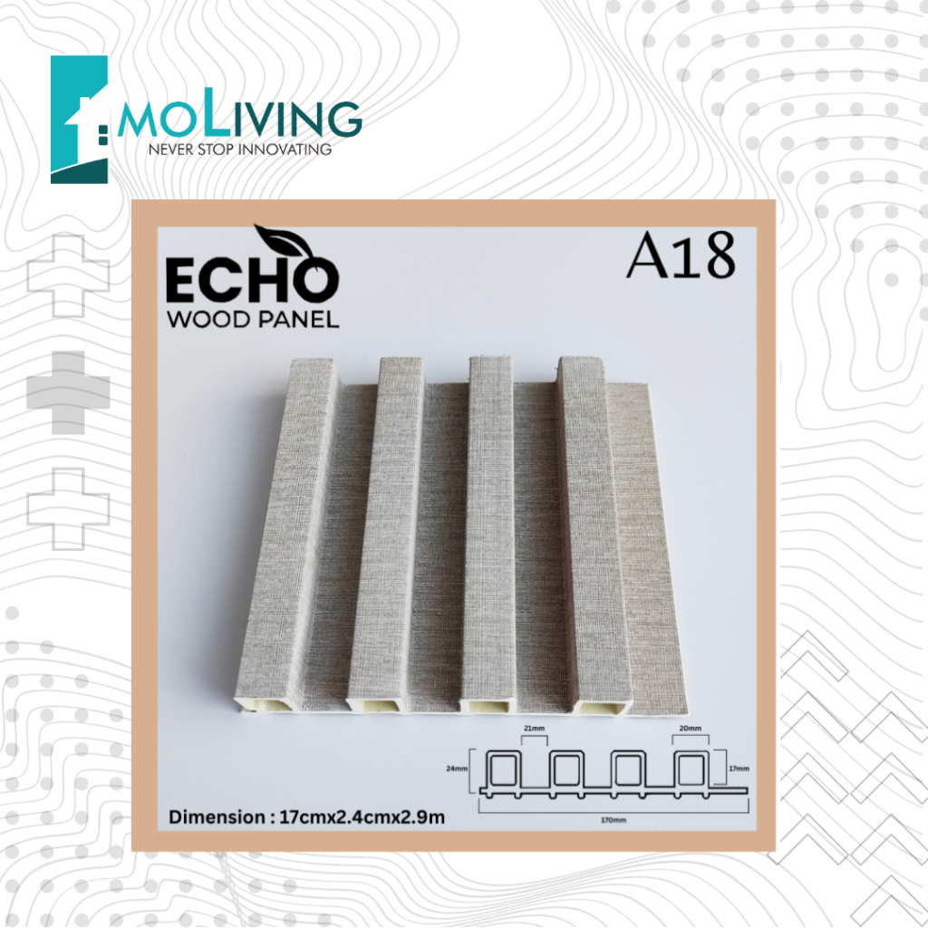 Jual Panel WPC Dinding kode A - ECHO PANEL - Wall Panel Kayu PVC | Shopee Indonesia