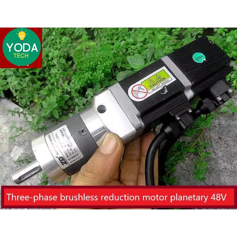 Jual Dinamo Three-phase Brushless Reduction Motor Planetary 48V with ...