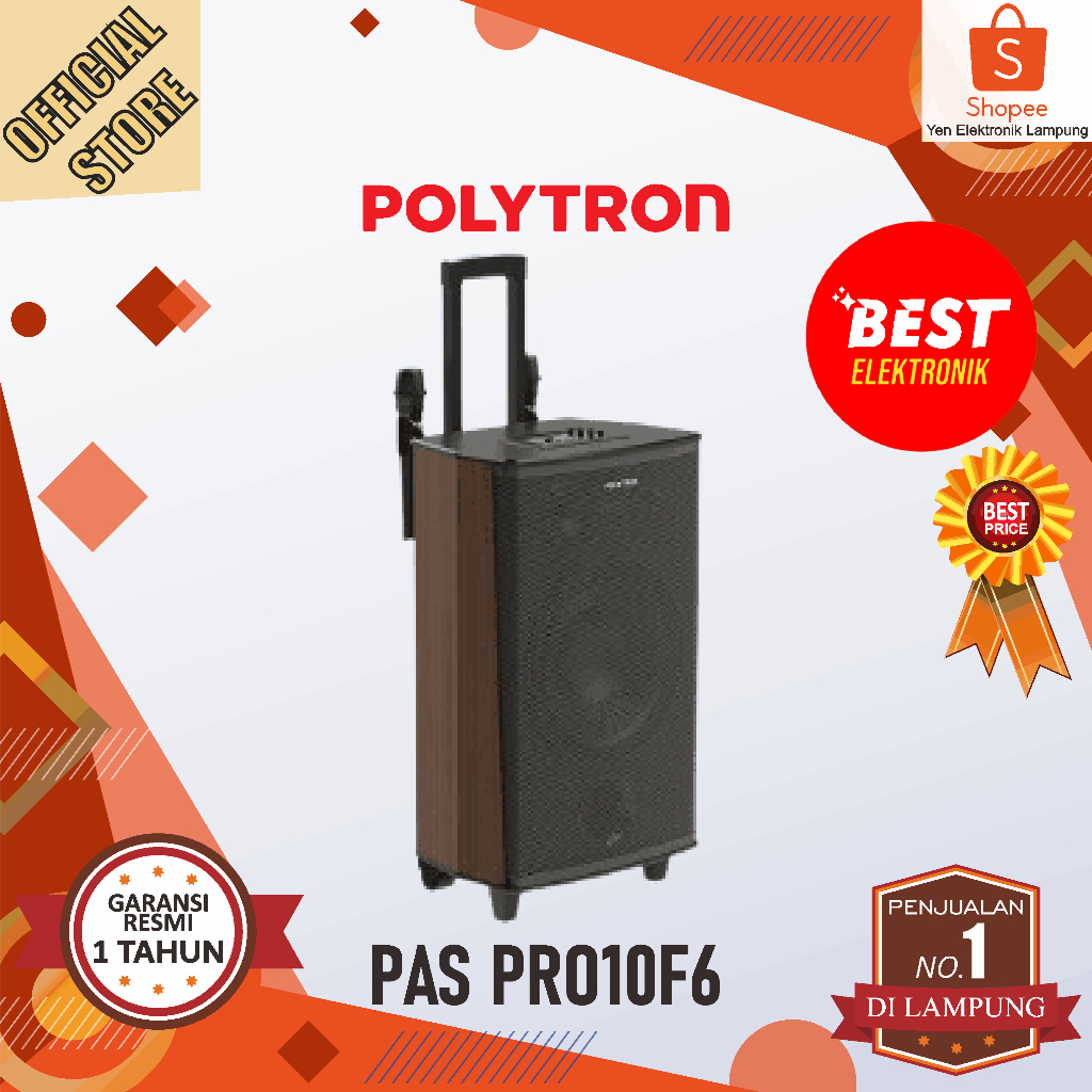 Jual Speaker POLYTRON PAS PRO10F6 Professional Aktif Meeting Portable ...