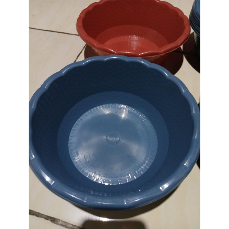 Jual BASKOM RAJUT WASKOM PLASTIK HAJATAN WADAH NASI 30 pcs | Shopee ...