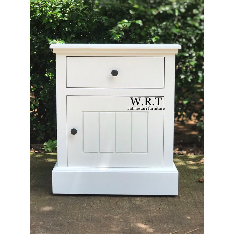 Jual nakas minimalist white duco | Shopee Indonesia