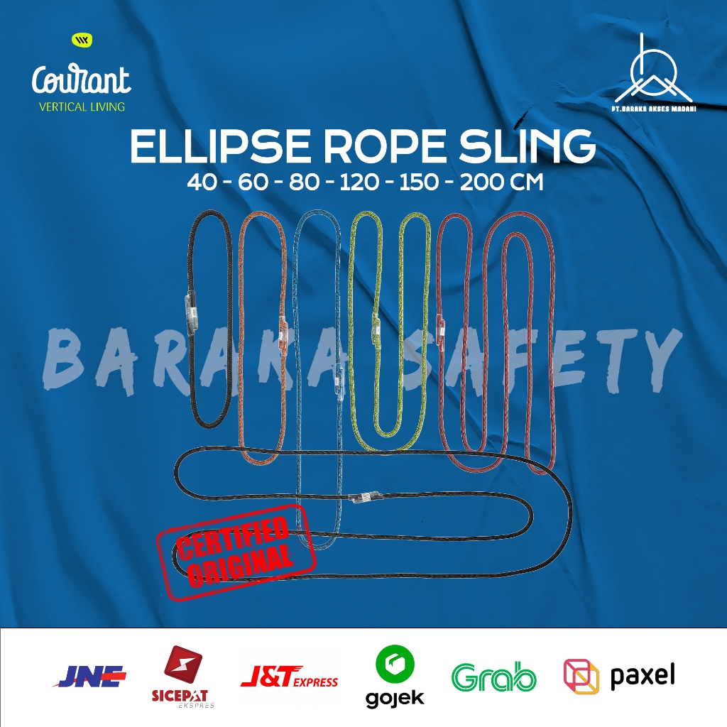 Jual COURANT ELLIPSE ROPE SLINGS for Professional Industrial Work and ...
