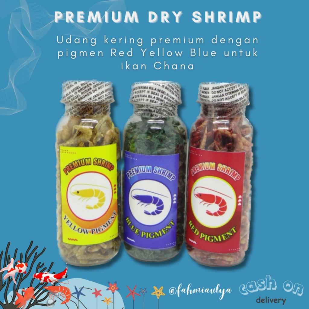 Jual Udang Kering Premium Plus pigmen CAROPHYLL RED YELLOW BLUE untuk ...