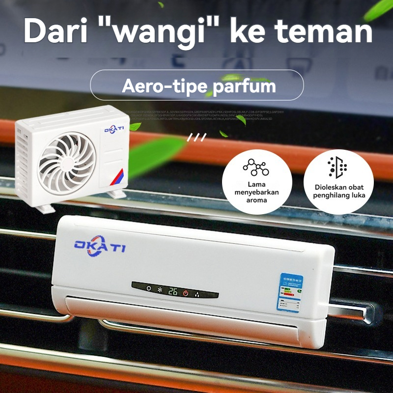 Jual Parfum Mobil Model AC Aromaterapi Tenaga Surya Sudah + Refill ...