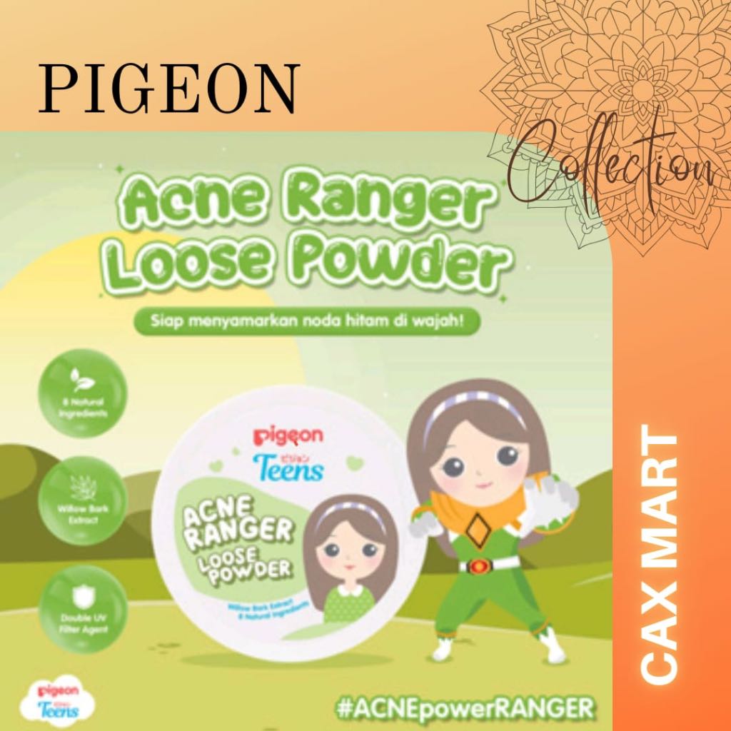 Jual PIGEON Teens Acne Ranger Loose Powder | Shopee Indonesia