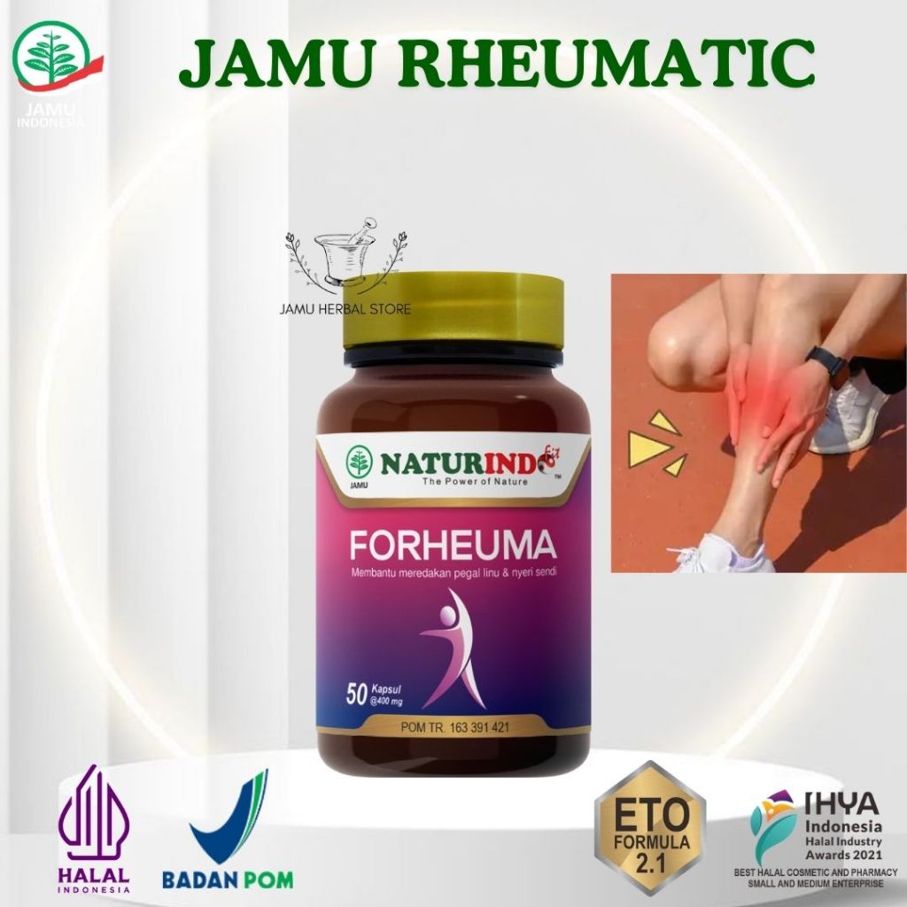 Jual Obat Herbal Spesial Sakit Rematik Reumatik dan Pengapuran FORHEUMA ...