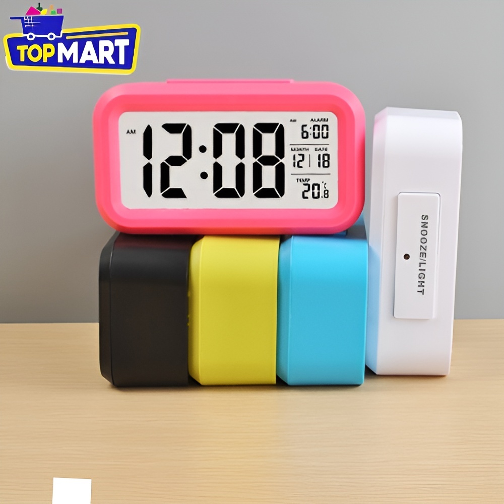 Jual Jam Weker Pintar / Jam Meja Digital / Digital Smart Alarm Clock ...