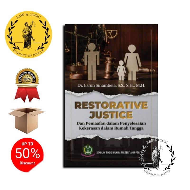 Jual RESTORATIVE JUSTICE DAN PEMAAFAN DALAM PENYELESAIAN KEKERASAN DALAM RUMAH TANGGA - Dr ...