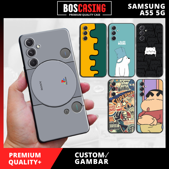 Jual BOSCASING - Premium Casing Case Softcase Samsung A55 5G Aesthetic ...