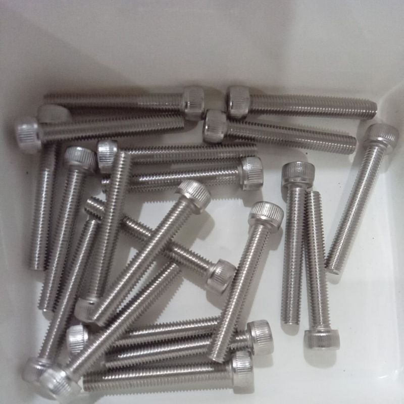 Jual SUS304 Baut L M5 × 35 Stainless Steel/ Baut Socket/Baut Stainless | Shopee Indonesia