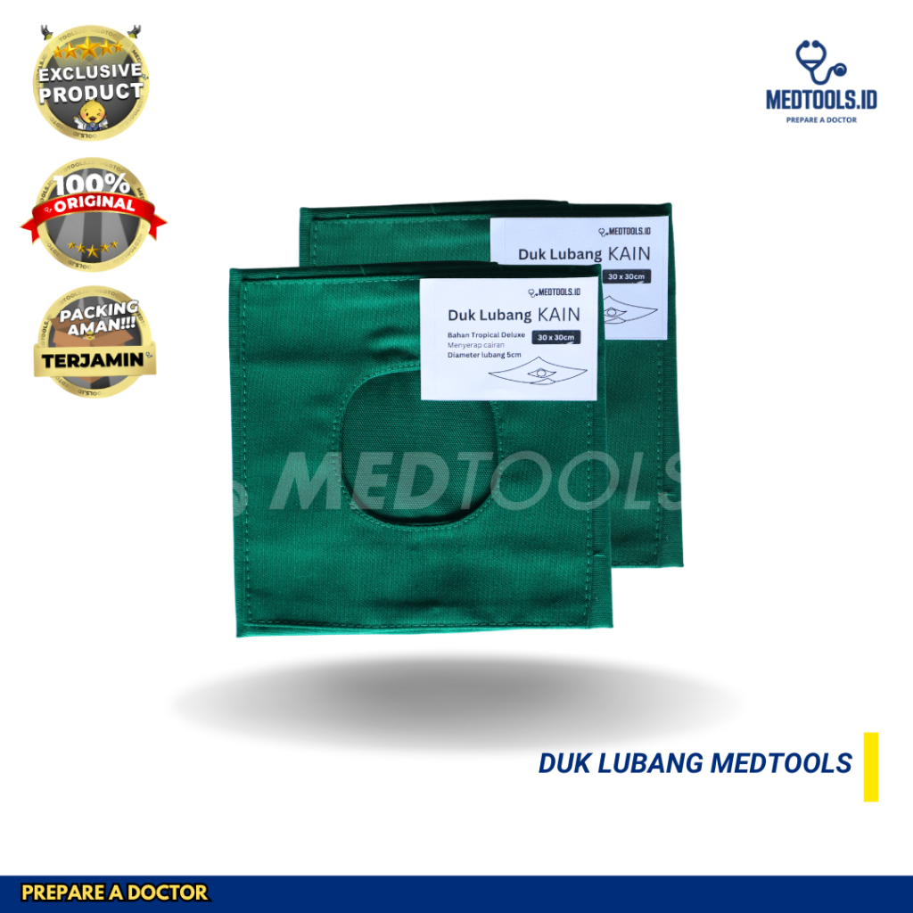 Jual Duk Lubang Kain Operasi 30cm x 30cm | Shopee Indonesia