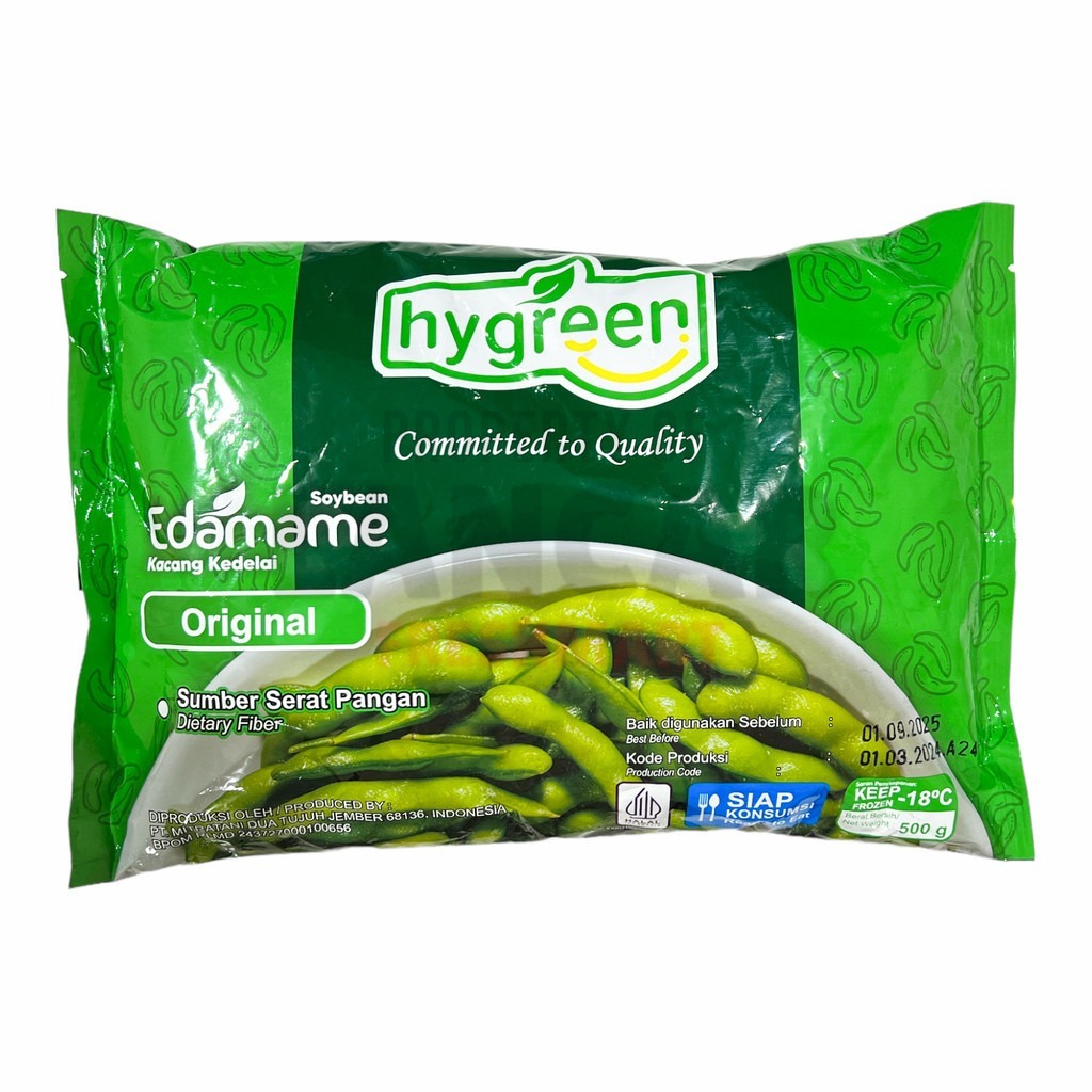 Jual EDAMAME 500 GR HYGREEN EDAMAME FROZEN MITRATANI EXPORT QUALITY 500 ...