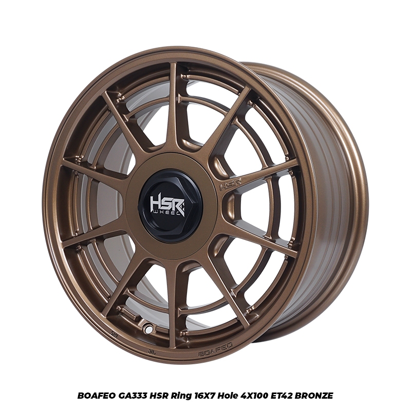 Jual velg mobil rancing hsr boafeo ring 16 pcd 4x100 pnp brio ayla jazz dll | Shopee Indonesia