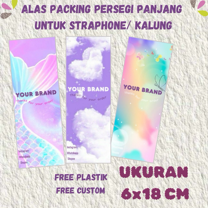Jual ALAS PACKAGING STRAPHONE / ALAS PACKAGING PERSEGI PANJANG / ALAS ...