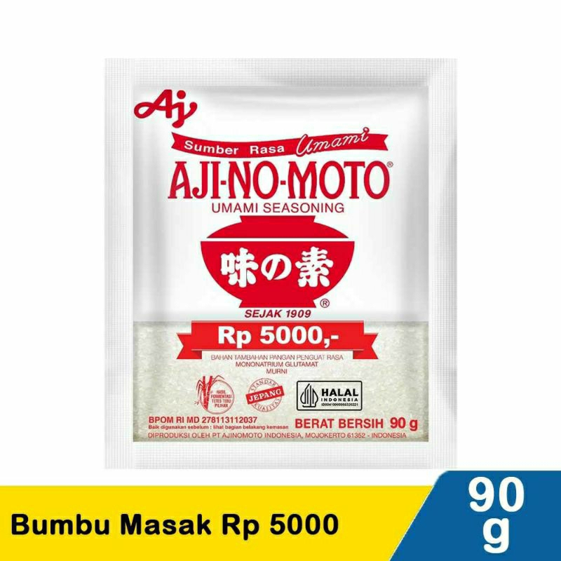 Jual Ajinomoto bumbu masak 90gr | Shopee Indonesia