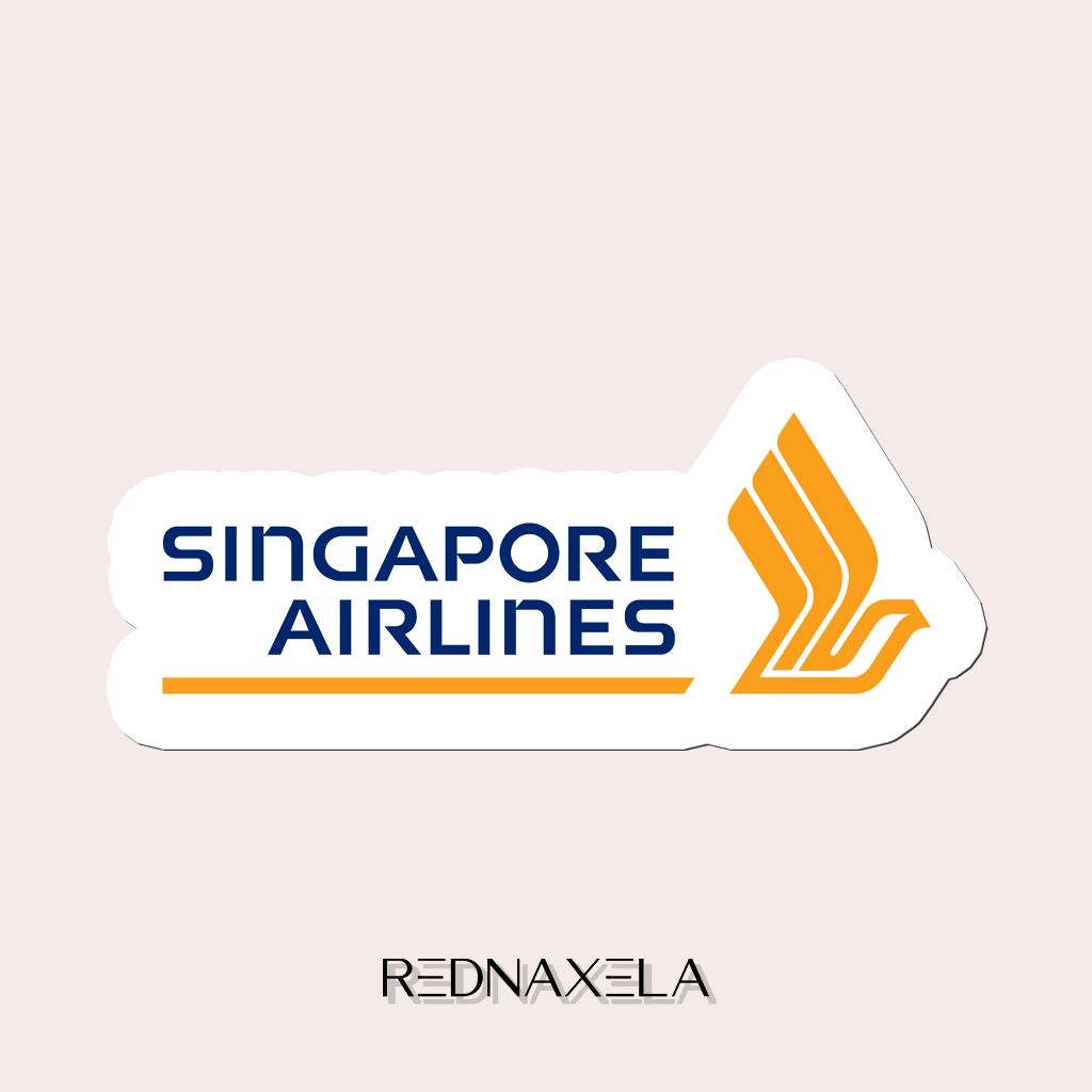 Jual Stiker Vinyl Singapore Airlines Stiker Koper Outdoor Sticker ...
