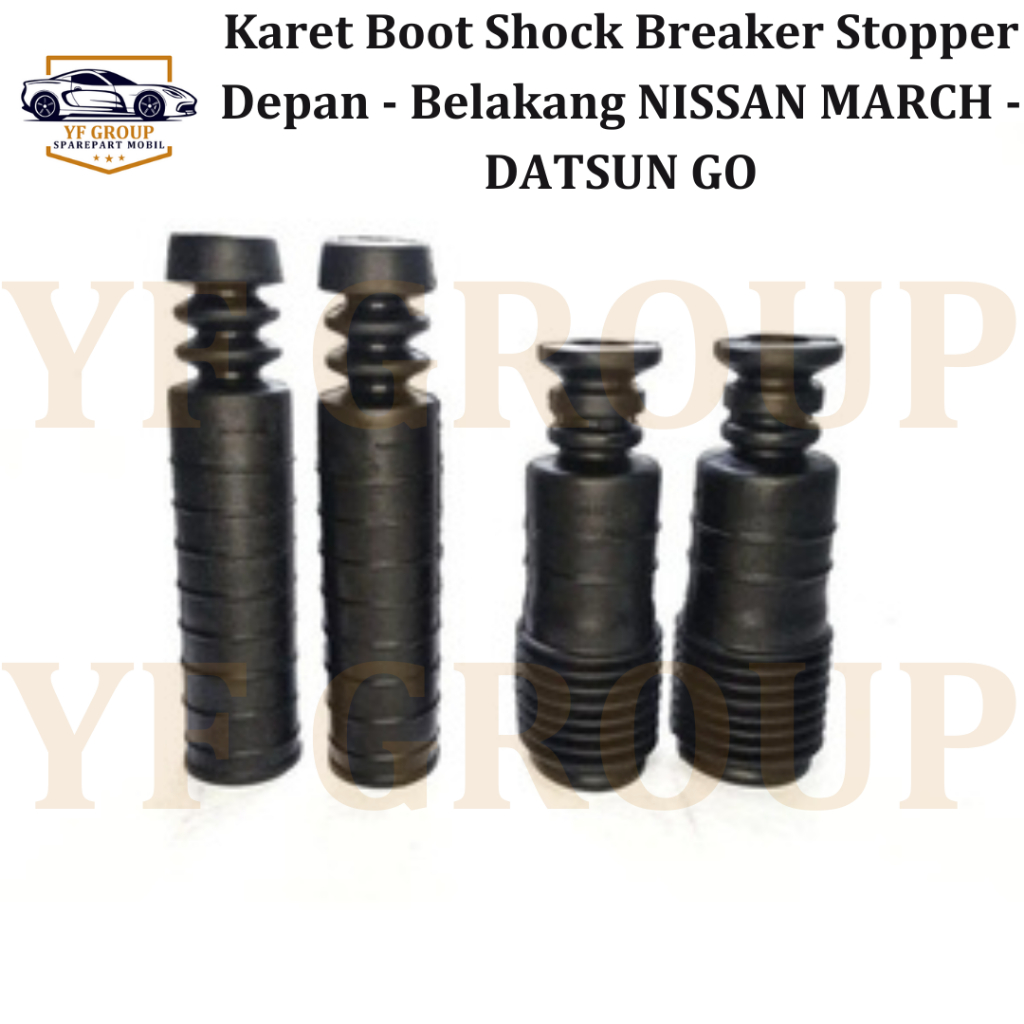 Jual SPAREPART MOBIL Karet Boot Shock Breaker Stopper Depan - Belakang ...
