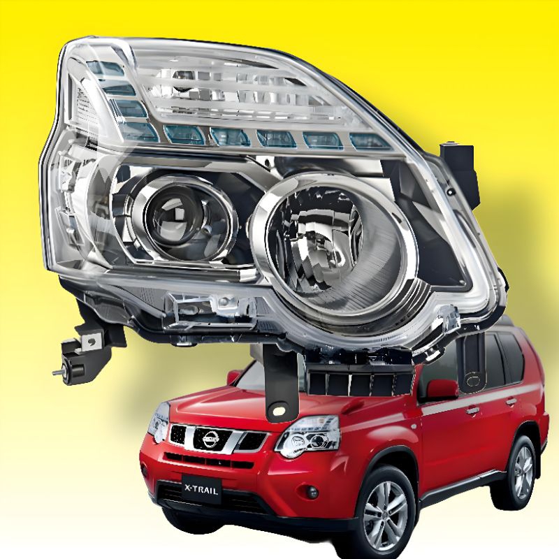 Jual LAMPU DEPAN NISSAN XTRAIL T31 2011 2014 2012 2013 X-TRAIL HID ...