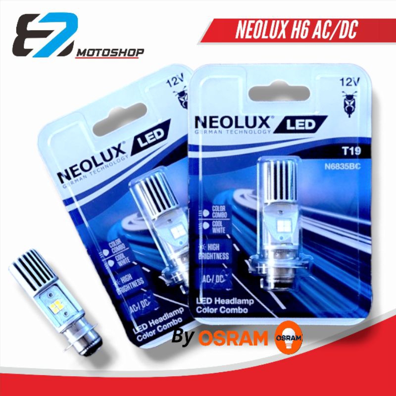 Jual BOHLAM LAMPU LED NEOLUX T19 H6 PUTIH KUNING BY OSRAM | Shopee Indonesia