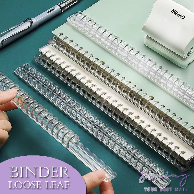Jual Ring Binding / Binder Loose Leaf / Refillable Notebook A5 -20 Ring ...