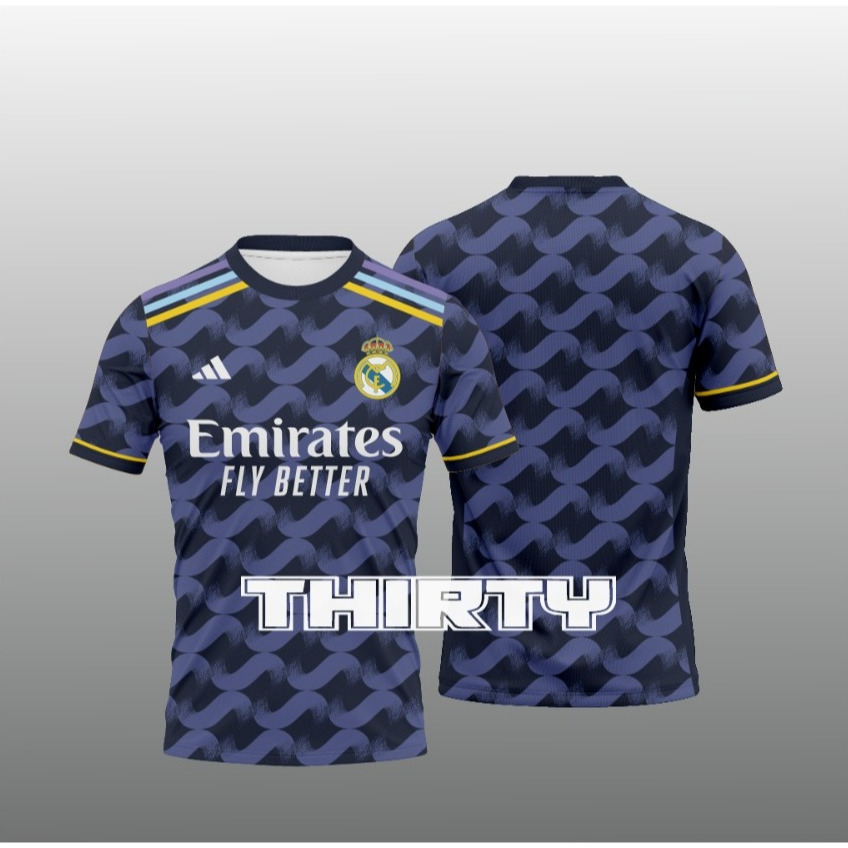 Jual Jersey Real Madrid Away kit 23-24 | Shopee Indonesia