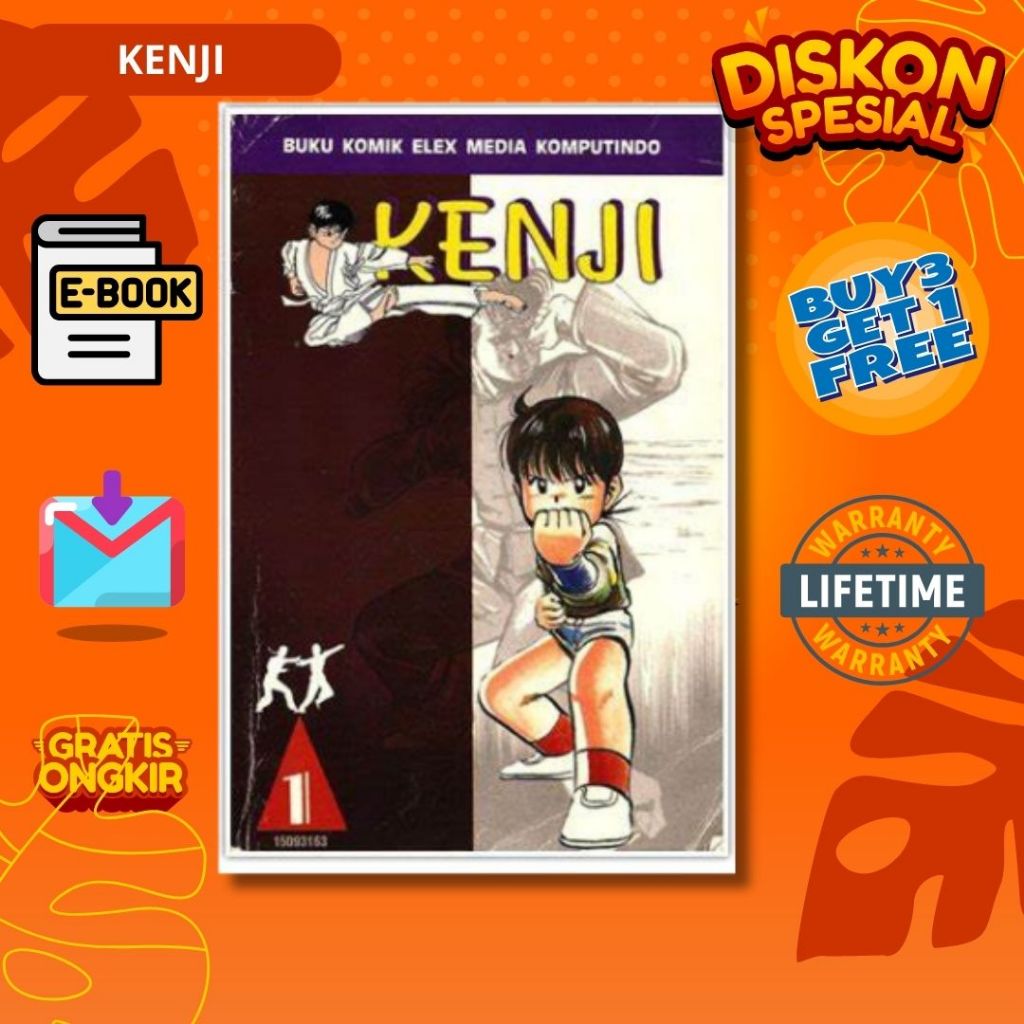 Jual Komik Digital Kenji Bahasa Indonesia Jilid 1 s.d 21 (Tamat ...