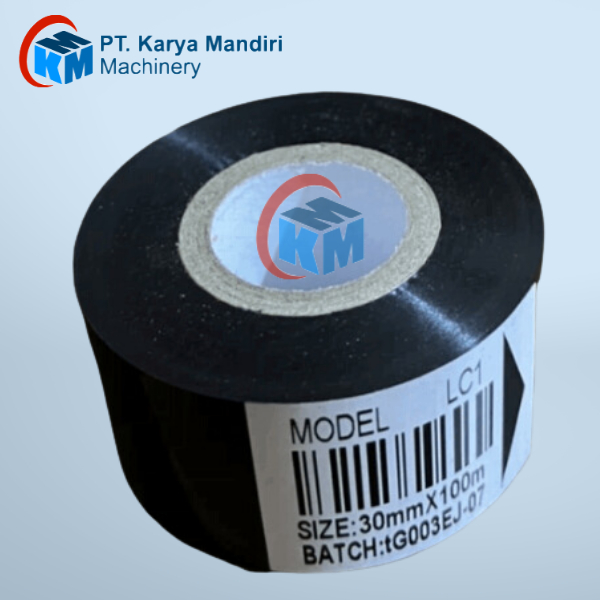 Jual Ribbon Tape 30 x 100 mm LC1 Tinta Foil Pita Mesin Coding Expired ...