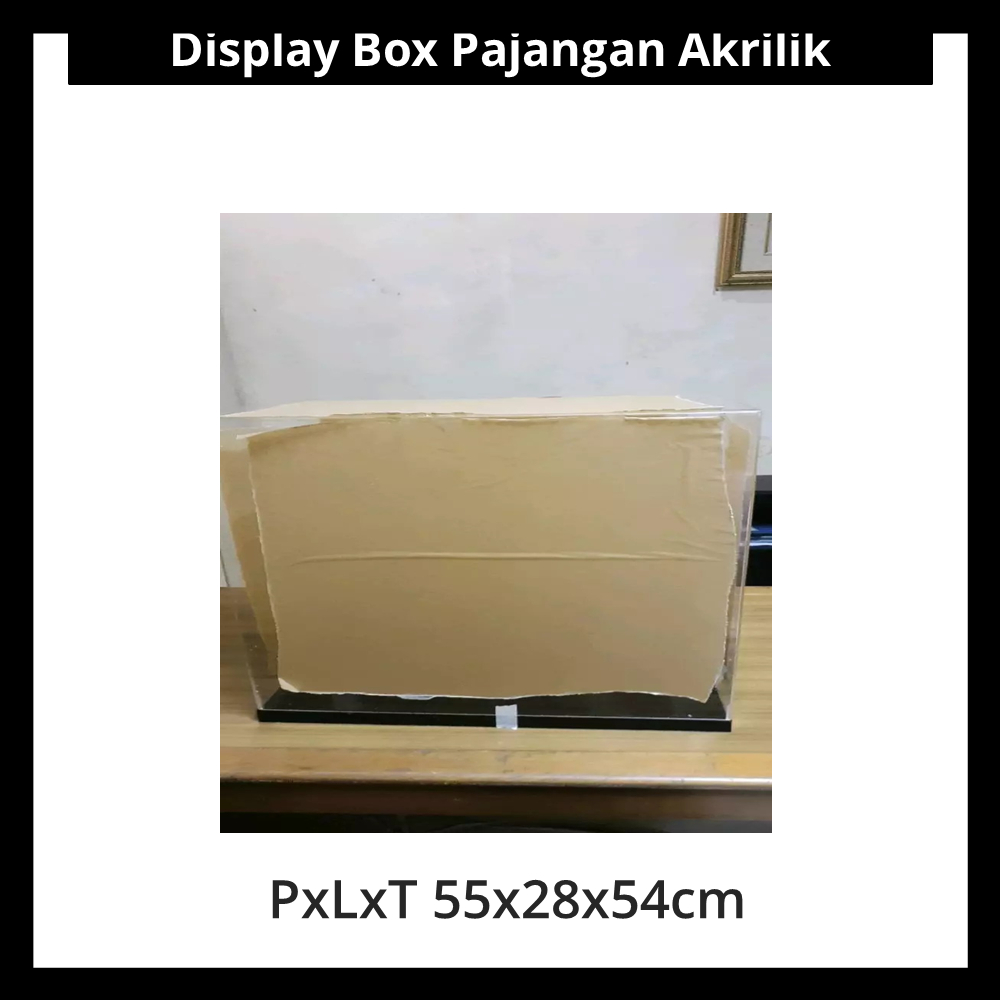 Jual Display Box Pajangan Akrilik PxLxT 55x28x54cm | Shopee Indonesia