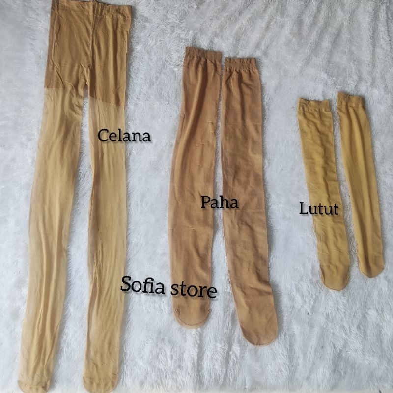 Jual Stocking Kulit Panjang Sepaha Stoking Transparan | Shopee Indonesia