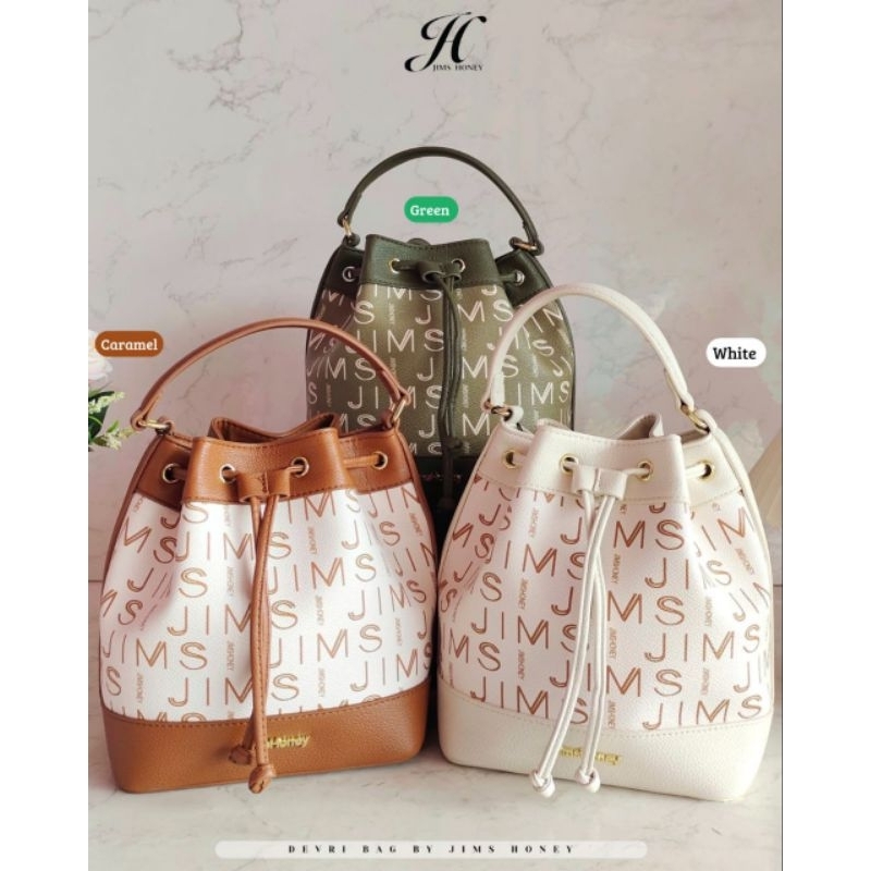 Jual DEVRI BAG JIMSHONEY tas serut muat banyak model elegan | Shopee ...