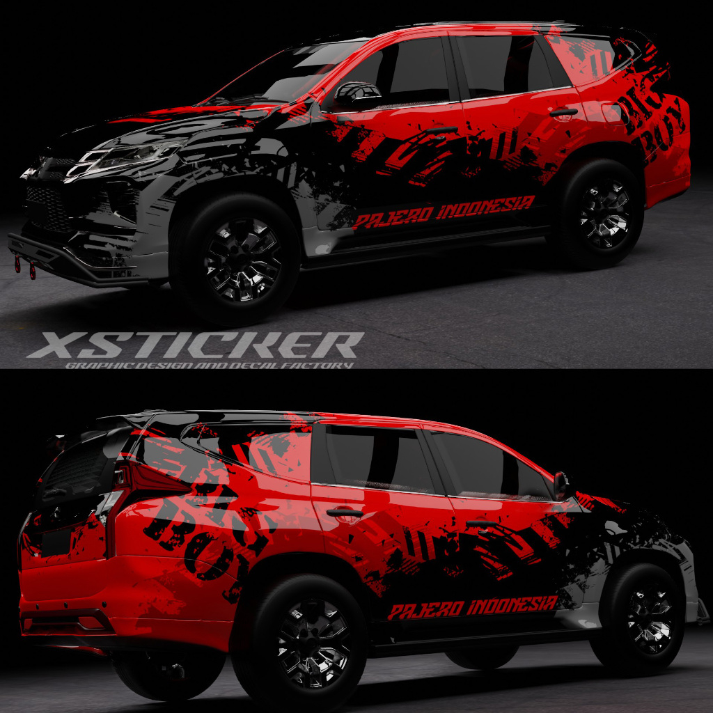 Jual decal sticker pajero full body | Shopee Indonesia