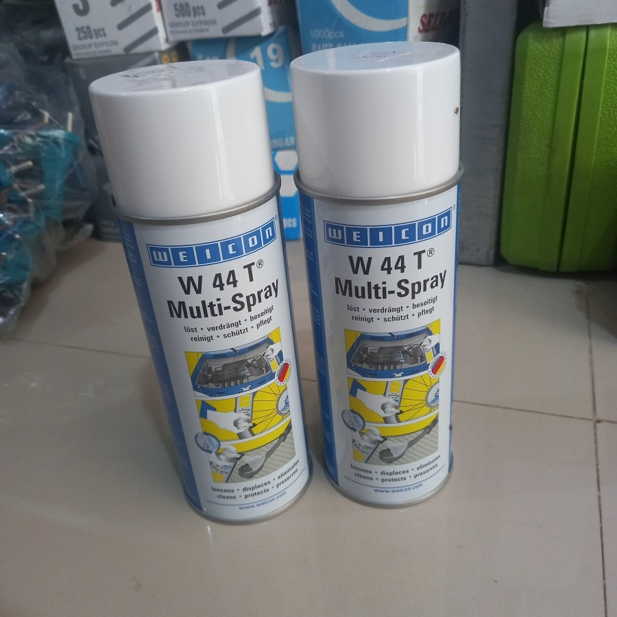 Jual WEICON wd W 44 T MULTI-SPRAY 400ml / Pelumas Anti karat Lubricant ...