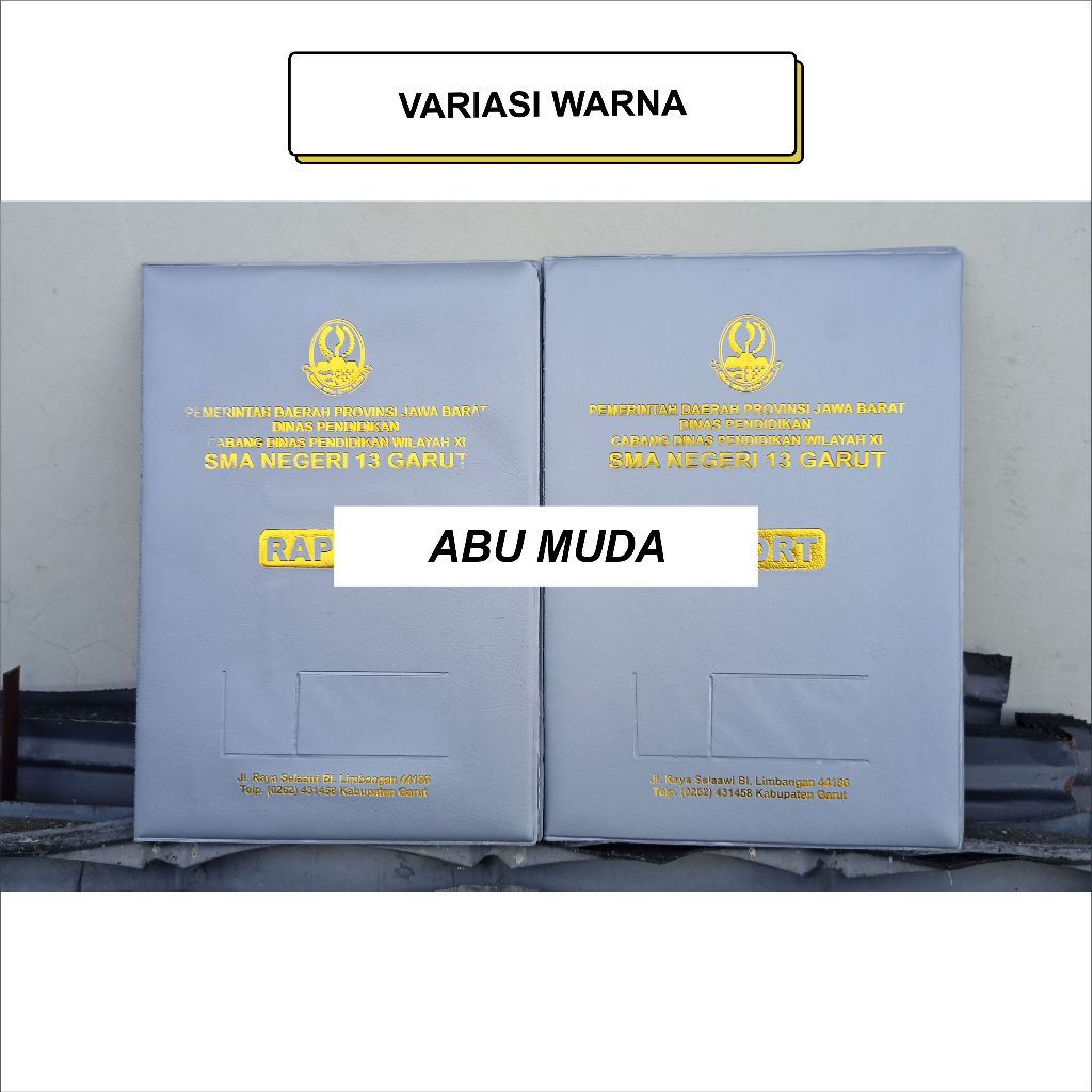 Jual Muliaplastik | Isi 40 Lembar Map Raport Custom Nama Sekolah ...