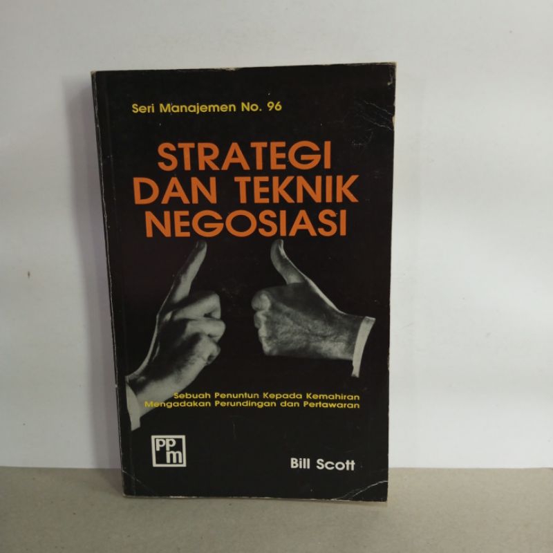 Jual Buku Strategi Dan Teknik Negosiasi Bill Scitt | Shopee Indonesia