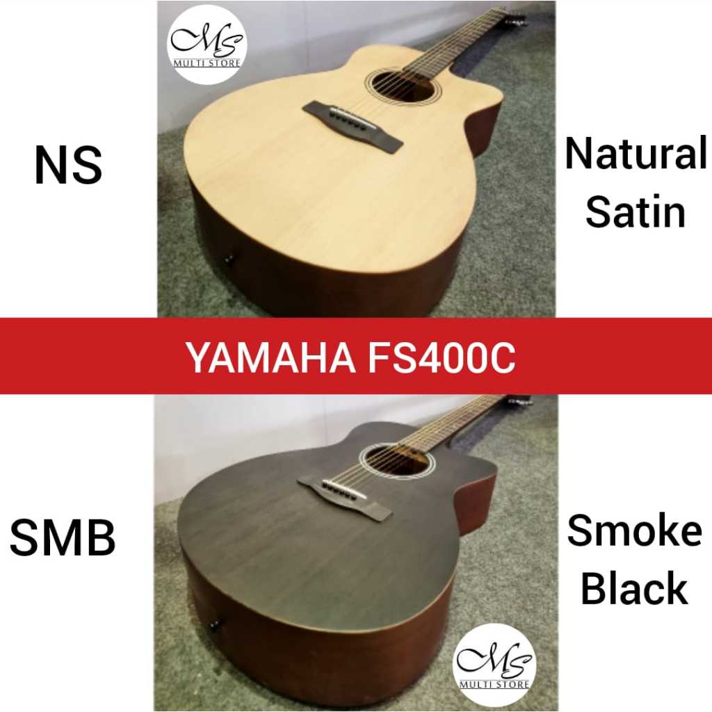 Jual Gitar akustik YAMAHA FS400C - FS 400C - FS 400 C - FS400 C - FS ...