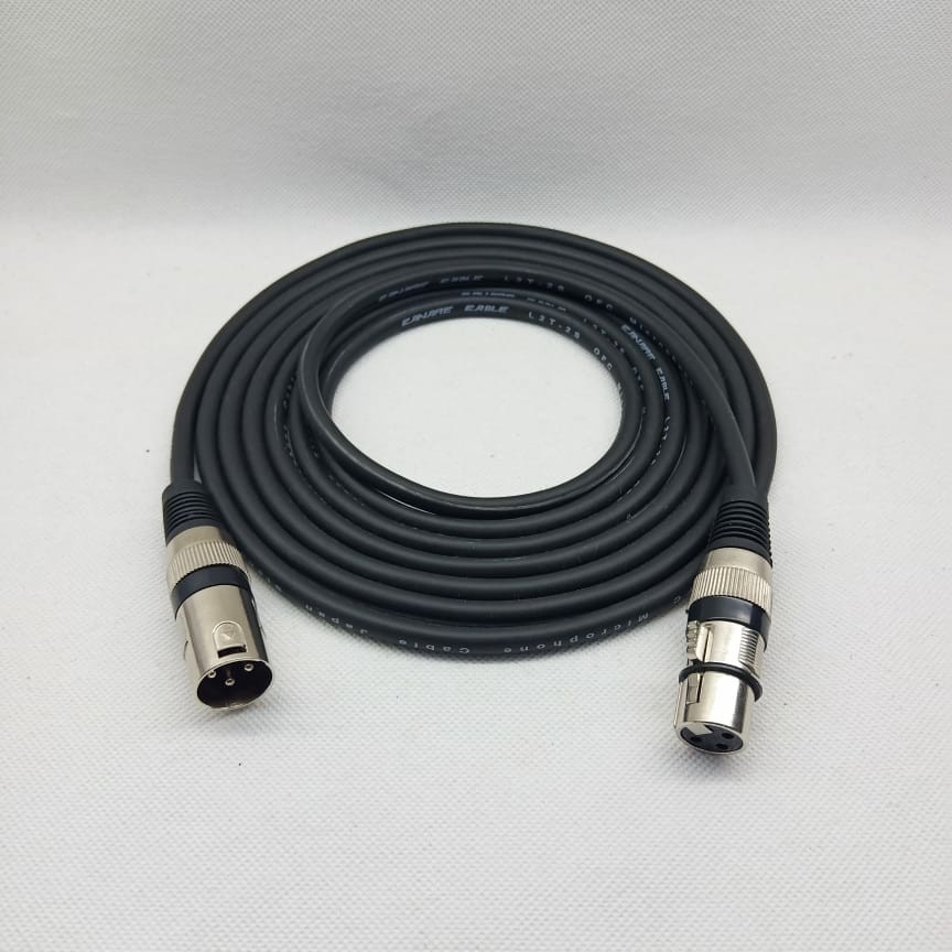 Jual Kabel Mic Canare Standar 15 Meterr Plus Jack Canon XLR Male To XLR ...