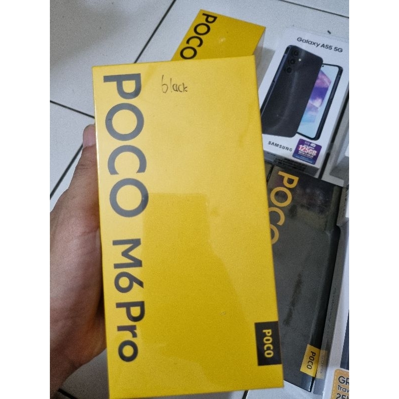 Jual xiaomi POCO M6 Pro 256gb ram 8gb garansi resmi indonesia Black ...