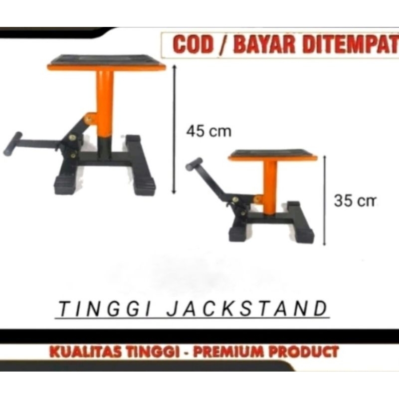 Jual STANDAR PEDOK JACKSTAND MOTOR TRAIL UNIVERSAL CRF KTM KLX DTRECKER ...