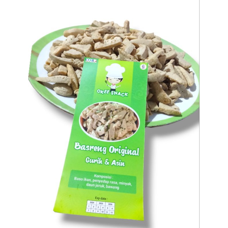 Jual basreng stik daun jeruk nipis/ basreng stik gurih original ...