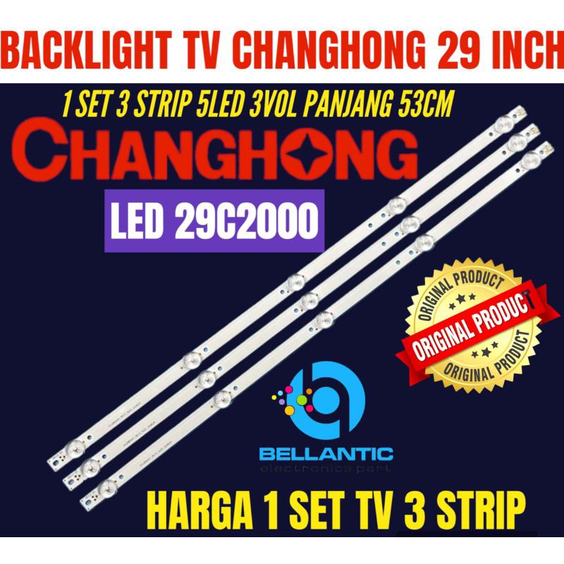 Jual BACKLIGHT TV LCD LED CHANGHONG 2:9 INCH LED 29C2000 BACKLIGHT TV CHANGHONG | Shopee Indonesia