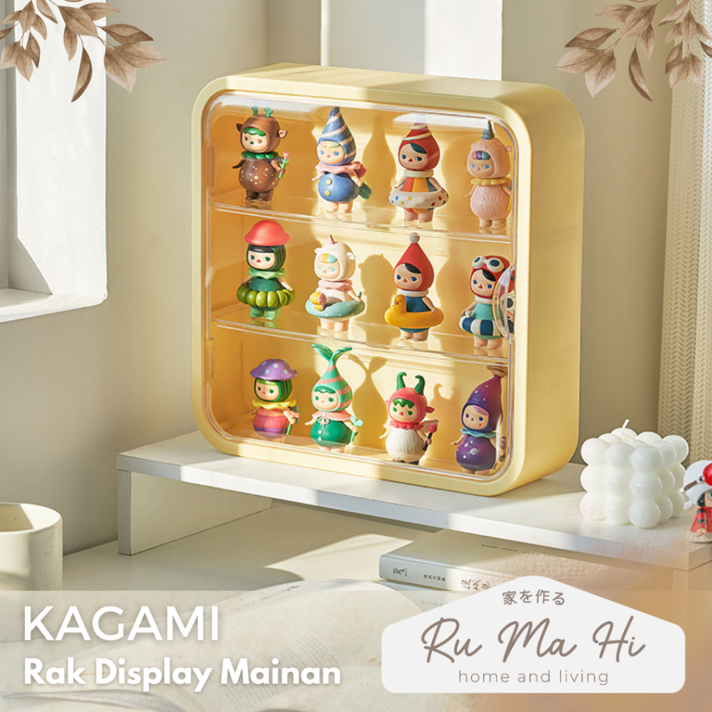 Jual RUMAHI -KAGAMI Wadah Display Hotwheels Simple Box Organiser Funko ...