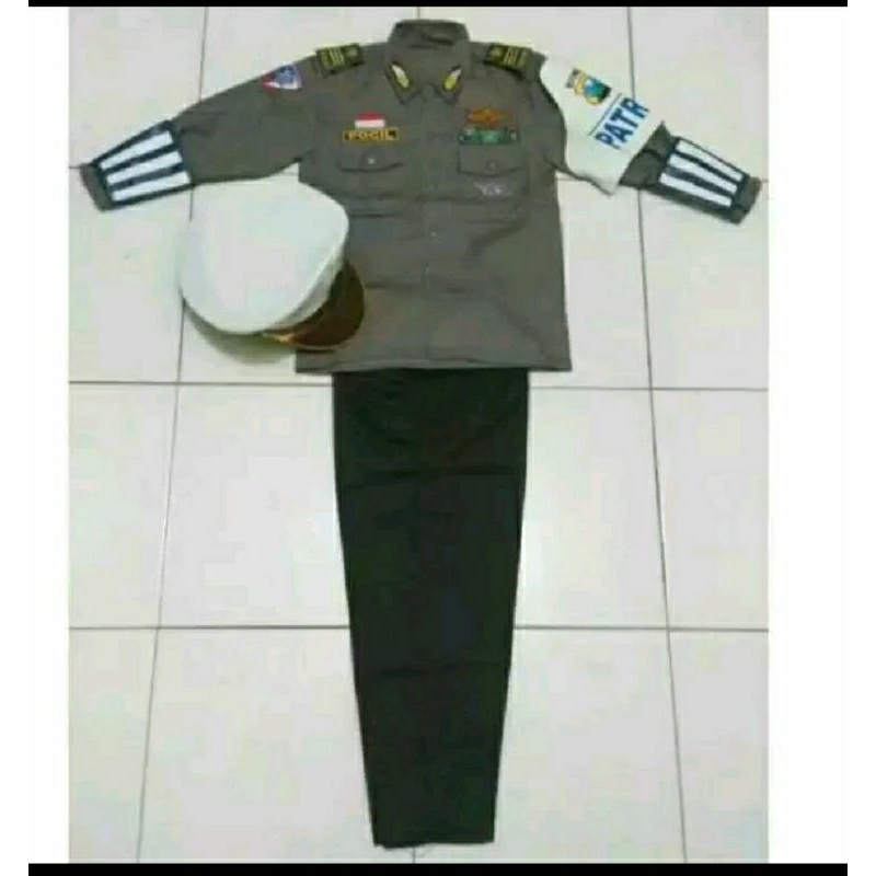 Jual Baju Profesi Polisi Size 6Th Baju Kostum Polisi Anak Lengkap ...