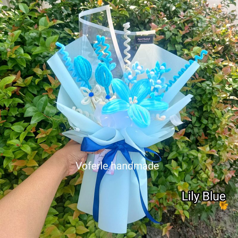 Jual Buket Bucket Bunga Pipe Cleaner Kawat Bulu Murah Kado Pacar ...